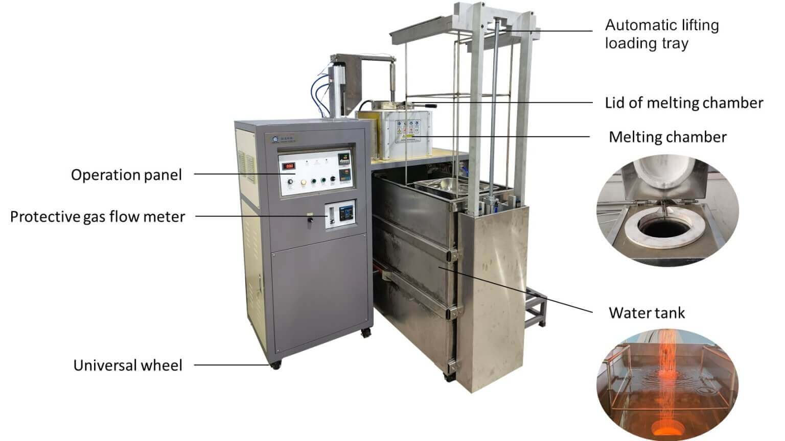 Metal granulator- Gold & Silver grains Casting|CDOCAST