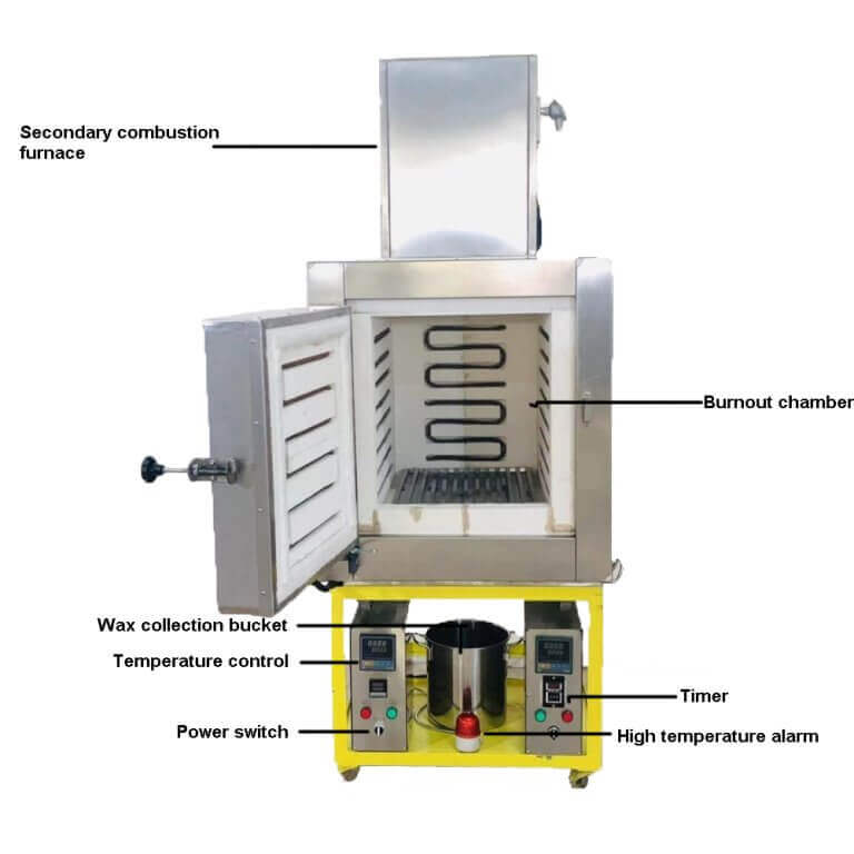 Wax burnout oven for Jewelry Casting |CDOCAST
