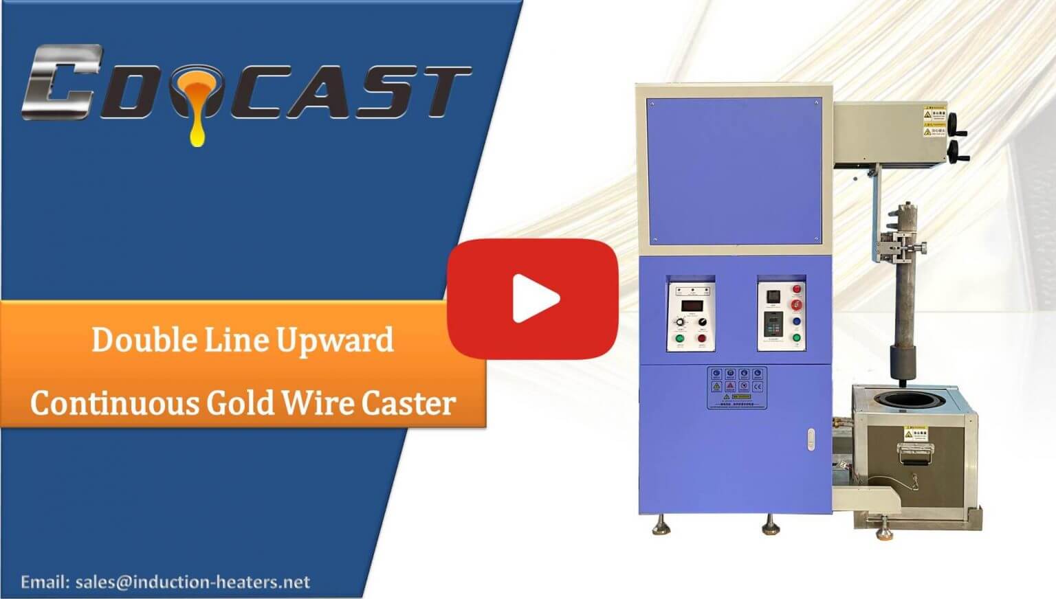 Double line efficient upward continuous caster | CDOCAST