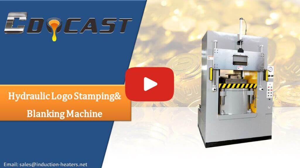 Hydraulic Logo Stamping Machine | CDOCAST