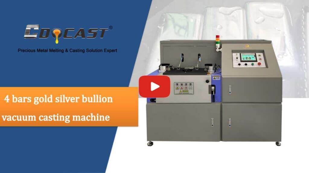 vacuum silver gold bar casting machine |CDOCAST