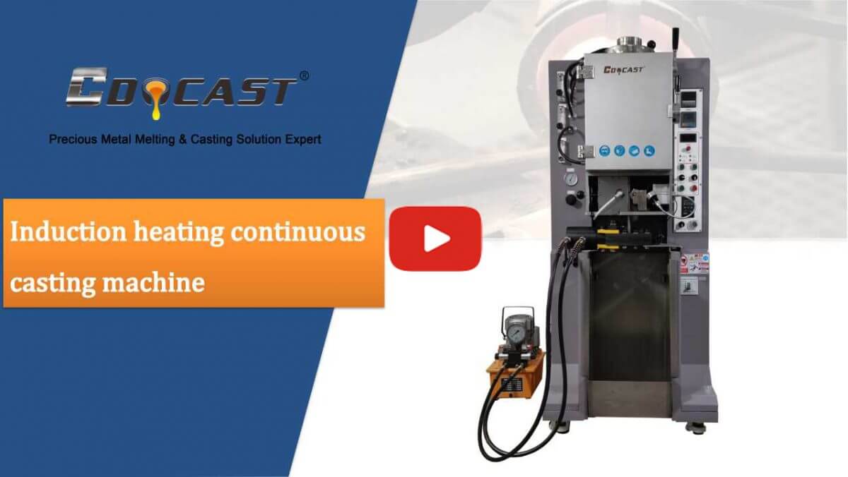 downward continuous casting machine for rod,plate|CDOCAST